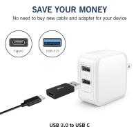 China Usb 3.0 Male To Usb 3.1 Type C Female AM CF Converter Adapter for sale