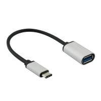 China Metal Head 5Gbps Usb C Female To Micro Usb Male Otg for sale