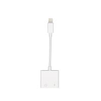China Universal 2 In 1 Audio RoHS Lightning Adapter Cable for sale