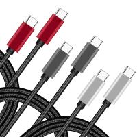 China Data Sync Head Nylon Braided Usb C Quick Charge Cable for sale