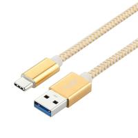 China 1 Meter Nickel Plated 3.1 Metal PD USB C Charging Cable for sale