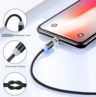 China 3 In 1 8 Pin Magnetic 1M Usb Type C Fast Charging Cable for sale