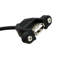China Customized Plug Data Charging 80cm USB Port Extension Cable for sale