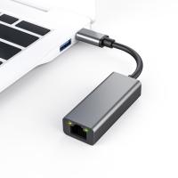 China USB 3.0 Gigabit Rj45 Type C Usb To Ethernet Adapter for sale