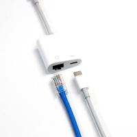 China 100M Type C Lan Adapter for sale