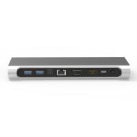 China 60W PD HDMI VGA Thunderbolt 3 Docking Station Dual Monitor for sale