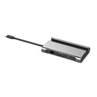 China Grey HUB Extend 3.0 PD VGA Port USB C Docking Station for sale