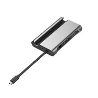 China Grey HUB Extend 3.0 PD VGA Port USB C Docking Station for sale