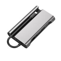 China Grey HUB Extend 3.0 PD VGA Port USB C Docking Station for sale