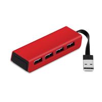 China Laptop Built In Flat Cable 4 Port 480Mbps USB 2.0 HUB for sale