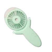China 7 PP Blades Outdoor Sports Mist Spray Hanging Neck Fan for sale