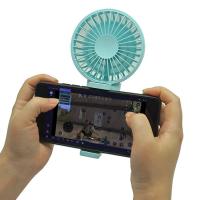 China Detachable Phone Holder 2000 MAh USB Charging Mini Fan for sale