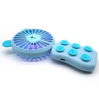 China Handheld Night Light Foldable USB Charging Mini Fan for sale
