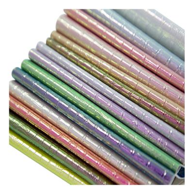 China Waterproof Fashion PU Leather Film Laminate Custom For Shoe Upper for sale