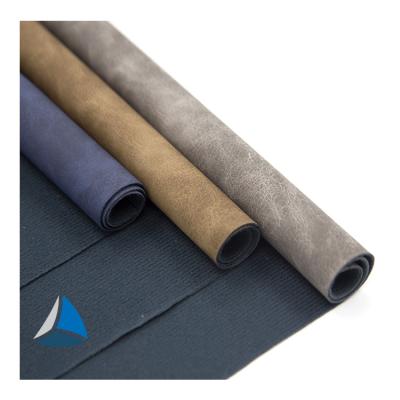 China Yangbuck Abrasion-Resistant Printing PU Synthetic Fabric Leather For Shoe Making for sale