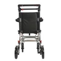 China Aluminium Lightweight Transport Wheelchair Manual Foldable for sale