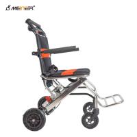 China Linkage Brake 100KG Manual Foldable Wheelchair Aluminium for sale