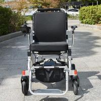 China Fast One Click Folding Portable Electric Wheelchair Multifunctional for sale