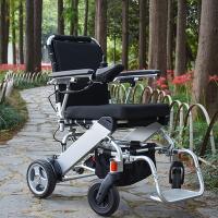 China Lithium Battery Powered Lightweight Wheelchair Folding for sale