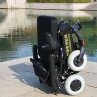 China Ultra Light 220.46lb Classic Foldable Electric Wheelchair With Lithium Battery for sale