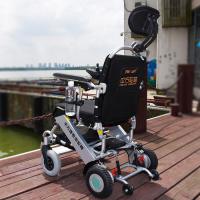 China Four Color Optional  Classic Foldable Electric Wheelchair With Aluminum Alloy for sale