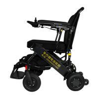 China Disabled Easy Classic Foldable Electric Wheelchair With Lithium Battery for sale