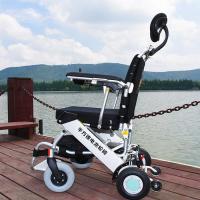 China Outdoor Mobility 6km/H Classic Foldable Electric Wheelchair for sale
