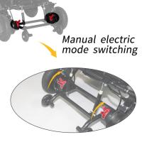 China Battery Powered 300W Classic Foldable Electric Wheelchair for sale