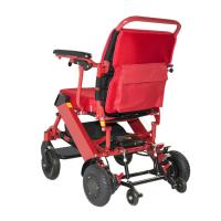 China Ultra Light Classic Foldable Electric Wheelchair With Aluminum Alloy for sale