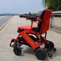 China Disabled Lithium Ion 100KG Small Electric Wheelchair for sale