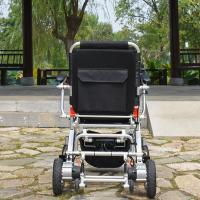 China Lithium Battery Powered Lightweight Wheelchair Folding for sale