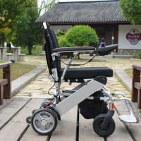China Adjustable Aluminum Alloy Portable Power Wheelchair for sale