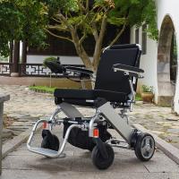 China Adjustable Aluminum Alloy Portable Power Wheelchair for sale