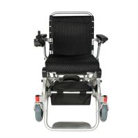 China Electromagnetic Brake Aluminum Alloy CE ISO Fold Up Wheelchair for sale