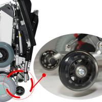 China Brushless Motor 6 km/h CE Portable Foldable Electric Wheelchair for sale