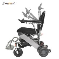China Brushless Motor 6 Km/H Portable Foldable Electric Wheelchair for sale