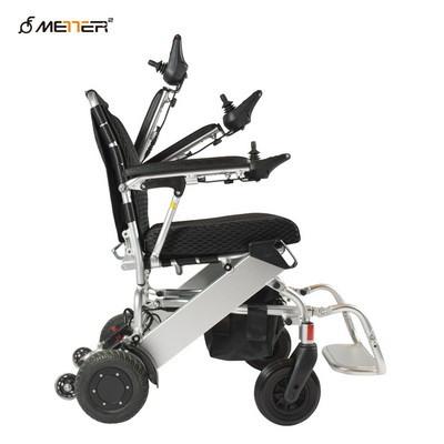 China Lightweight Motorized Folding Power Wheelchair With 220lb Load for sale