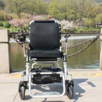 China Lithium Ion Battery Lightweight Motorized Wheelchair For Handicapped for sale