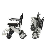 China FDA Portable Lightweight Folding Electric Wheelchair With Lithium Ion Battery for sale