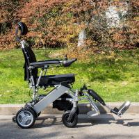 China FDA Portable Lightweight Folding Electric Wheelchair With Lithium Ion Battery for sale