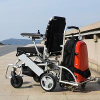 China 3.7Miles/Hr Foldable Electric Wheelchair For Rehabilitation Therapy for sale