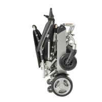 China Portable Foldable Lightweight Motorized Wheelchair With Ultra Strong Frame for sale