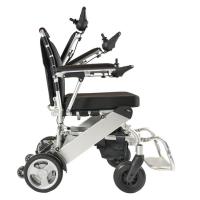 China 4 Hour Portable Foldable Electric Wheelchair Lightweight Motorized Mobility Power Wheelchair for sale