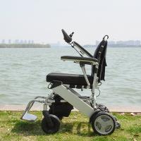 China Lithium Battery Portable Foldable Electric Wheelchair Elderly Use Lightweight Power for sale