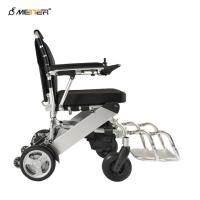 China 360W Portable Foldable Electric Wheelchair Brushless Motor Lightweight for sale
