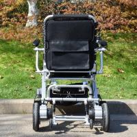 China 6km/H Portable Foldable Electric Wheelchair Lightweight Motorized Folding Wheelchair With Patented Design for sale