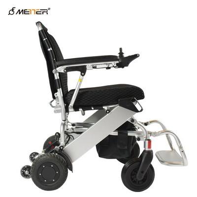 China ISO Lightweight Folding Electric Wheelchair With Brushless Motor for sale
