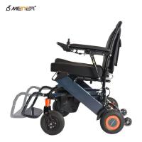 China Lightweight Folding Motorized Wheelchair Aluminum Alloy for sale