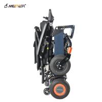 China Lithium Battery Folding Wheelchair Lightweight With Brushless Motor for sale