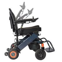 China Disabled Mobility Electric Collapsible Wheelchairs 100KG Load for sale